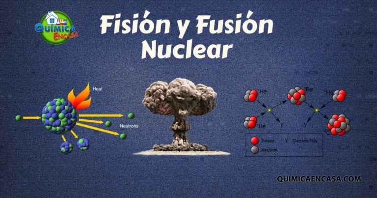 Fisión y Fusión Nuclear - Química en casa.com
