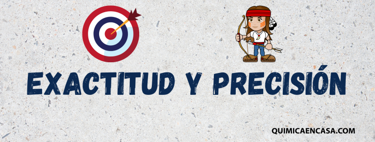 precision y exactitud - Química en casa.com